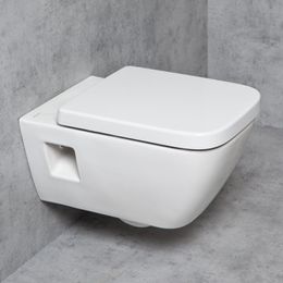 Geberit Renova Plan Wand-WC, 500378011+TK2000,