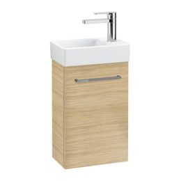 Villeroy & Boch Villeroy & Boch Avento Schrank mit G&auml;stebecken, 1 T&uuml;r, 43003LRW+A87600VJ,