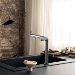 Hansgrohe Aqittura M91 K&uuml;chenarmatur mit Filtersystem, schwenkbar, 76804800,