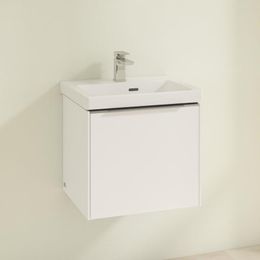 Villeroy & Boch Villeroy & Boch Subway 3.0 Schrank mit Gästebecken, 1 Auszug, 4370FF01+C58000VE,