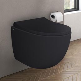 Vitra Matrix Wand-WC mit VitraFlush 2.0, 8748B083-1867+830-483R429,