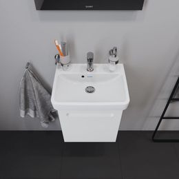 Duravit No.1 Schrank mit G&auml;stebecken, 1 T&uuml;r, 0743500000+N14267R18180000,
