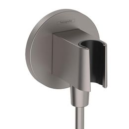 Hansgrohe Fixfit Porter S Brausehalter mit Schlauchanschluss, 26888340,