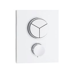 Herzbach LIVING Unterputz-Duscharmatur mit Thermostat, 23.803055.2.07,