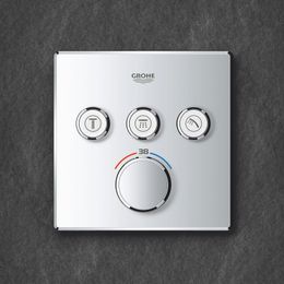 Grohe Grohtherm SmartControl Unterputz-Duscharmatur mit Thermostat, 29126000,