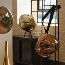 Tom Dixon Melt Akku Steh-/Pendelleuchte, LED, MES01BR+LEDPH01BKUN,