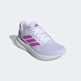 Laufschuh adidas Performance "RUNFALCON 5", Damen, Gr. 39, lila (cloud wei&szlig;, lila burst, semi blau burst), Synthetik, Textil, Schuhe Laufschuh