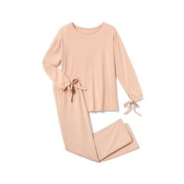 Tchibo - Pyjama - Damen - Gr. S - apricot