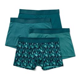 Tchibo - 4 Slipboxer - Herren - Gr. Xxl/8 - dunkelblau/print