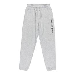 Quiksilver Jungen Jogger Pants "Graphic"light grau heather, Gr. 10, 55% Baumwolle, 45% Polyester, Hosen