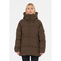 SOS Damen Outdoorjacke "Lyell"olivgr&uuml;n, Gr. XL, unifarben, 100% Polyester, Jacken, mit wasserabweisender Membran