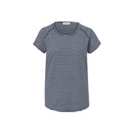 Tchibo - Gestreiftes T-Shirt - Damen - Gr. M - dunkelblau/gestreift