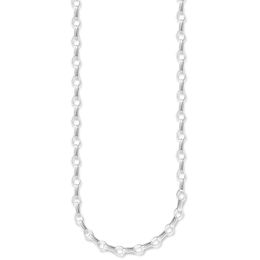 Charm-Kette Thomas Sabo "Ankerkettengliederung, 3,0 mm breit" Gr. 80, silber (silberfarben), Halsketten, Damen, 80, Silber 925 (recycelt)