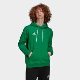 Kapuzensweatshirt adidas Performance "ENT22 HOODY", Herren, Gr. XL, grün (team grün, weiß), Obermaterial: 70% Baumwolle, 30% Polyester, Sweatshirts