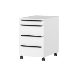 Tchibo - Rollcontainer &raquo;Kopenhagen&laquo; - 42x60x63cm - wei&szlig; - Holz