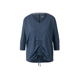Tchibo - 3/4-Sport-und-Yogashirt - Damen - Gr. S - blau