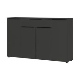 Tchibo - Sideboard »Kopenhagen« - 161x40x101cm - grau - Holz