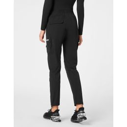 Jogginghose Plein Sport "Jogginghose", Damen, Gr. L, US-Größen, schwarz (02, schwarz), Obermaterial: 83% Nylon, 17% Spandex, Hosen