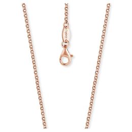 Collierkettchen Engelsrufer "Erbskettengliederung, 2,1 mm breit" Gr. 80, rosa (ros&eacute;goldfarben), Halsketten, Damen, 80, Silber 925 (Sterlingsilber), B: 2,1mm, B:2,1mm