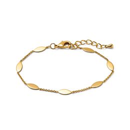 Tchibo - Armband mit Navettes - gold