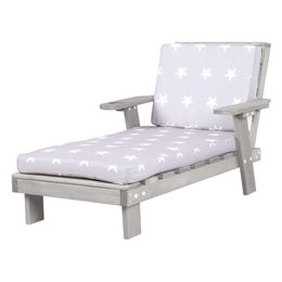 Roba Outdoor-Kinderliege - 55x85x54cm - grau - Holz