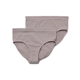 Tchibo - 2 Seamless-Pantys - Damen - Gr. XS - grau