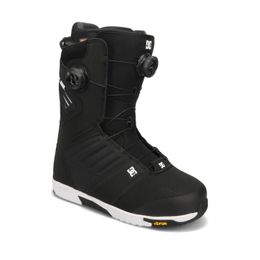 Snowboardboots DC Shoes "Judge" Gr. 8, schwarz-weiß (schwarz, weiß), Schuhe, 8(40,5), 92.43% Synthetikmaterial, 7.57% Textil
