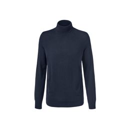 Tchibo - Merino-Pullover mit Rollkragen - Herren - Gr. XXL - dunkelblau