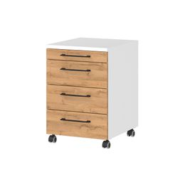 Tchibo - Rollcontainer &raquo;Profi&laquo; - 42x49x61cm - braun - Holz