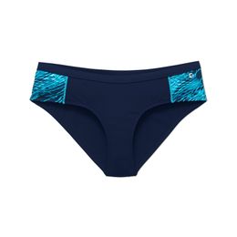 Tchibo - Sport-Bikinislip - Damen - Gr. 40 - dunkelblau/print