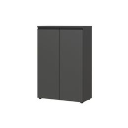 Tchibo - Aktenschrank &raquo;Bedano&laquo; klein - 81x40x120cm - grau - Holz