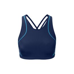 Tchibo - Sport-Bikinitop - Damen - Gr. 38 - dunkelblau/print