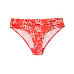 Tchibo - Bikinislip mit recyceltem Material - Damen - Gr. 36 - weiß/print