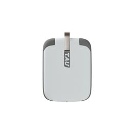 Tau 3-in-1-Keychain-Powerbank - silber