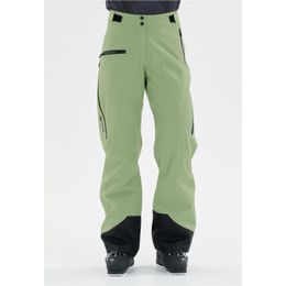 Skihose SLOPE "Zuki", Damen, Gr. XS, US-Gr&ouml;&szlig;en, hellgr&uuml;n, 100% Polyester, mehrfarbig, lang, Hosen Skihose, mit 15.000 mm Wassers&auml;ule