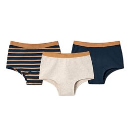Tchibo - 3 Kinder-Pantys - M&auml;dchen - Gr. 146/152 - dunkelblau