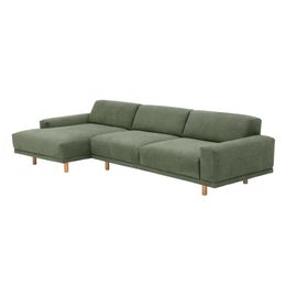 Tchibo - Ecksofa »Penelope« - 283x133x68cm - braun - Eichenholz / Polyester / Polyamid