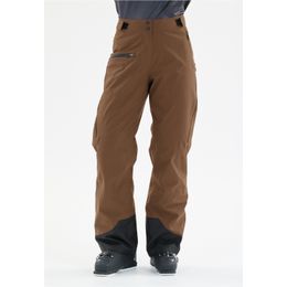 Skihose SLOPE "Zuki", Damen, Gr. S, US-Größen, khaki, 100% Polyester, mehrfarbig, lang, Hosen, mit 15.000 mm Wassersäule