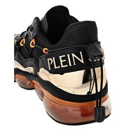 Sneaker Plein Sport "Ps", Herren, Gr. 36, Normalschaft, orange (0286, schwarz, orangefluo), Schuhe