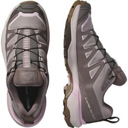 Outdoorschuh Salomon "X ULTRA 360 EDGE GORE-TEX W", Damen, Gr. 42, iron, etherea, fairy tale, Synthetik, Textil, Schuhe, wasserdicht