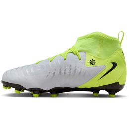 Nike Jr Phantom Luna Ii Academy Fg/Mg Fu&szlig;ballschuhe Kinder - silber - Gr. 36 - Lederimitat