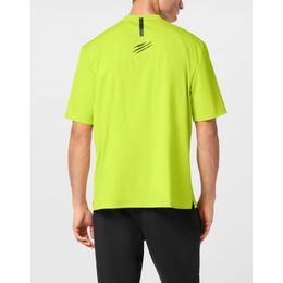 T-Shirt Plein Sport "T-Shirt", Jungen, Gr. S, 29, gelbfluo, Obermaterial: 85% Polyester, 15% Elasthan, Shirts