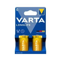 Varta Longlife Batterie LR14, C (Baby) 2 St&uuml;ck