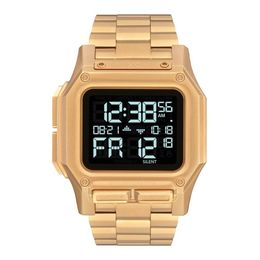 Nixon Digital Watch 'Regulus SS' male Gold size One Size