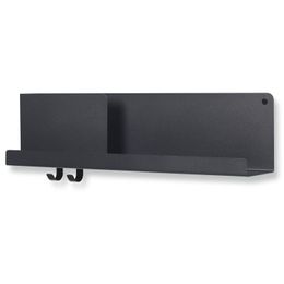 muuto Wandablage Folded Shelve Schwarz