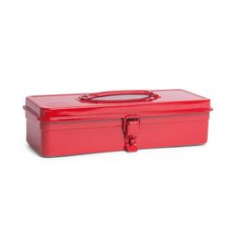 Toyo Steel Universalkiste Toyo Flachdeckel Rot