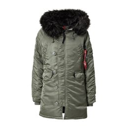 Alpha Industries Jacke Damen Größe XS khaki Winterjacke