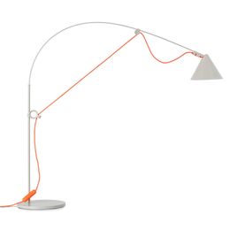 Midgard Licht Tischleuchte Ayno S 2.0 Kabel: Neonorange Grau