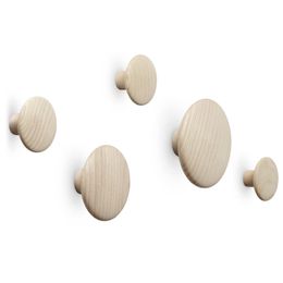 muuto Garderobenhaken Dots Eiche natur