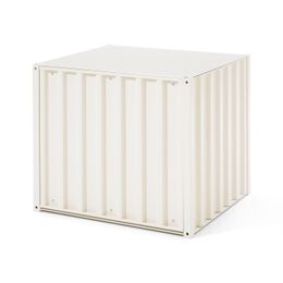 Magazin Container DS Klein RAL 1013 Perlweiß